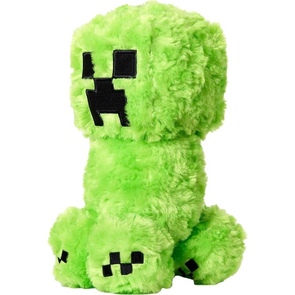 Mattel | Toys | Minecraft Movie Fuzzy Creeper Green 8 Plush 225 New ...